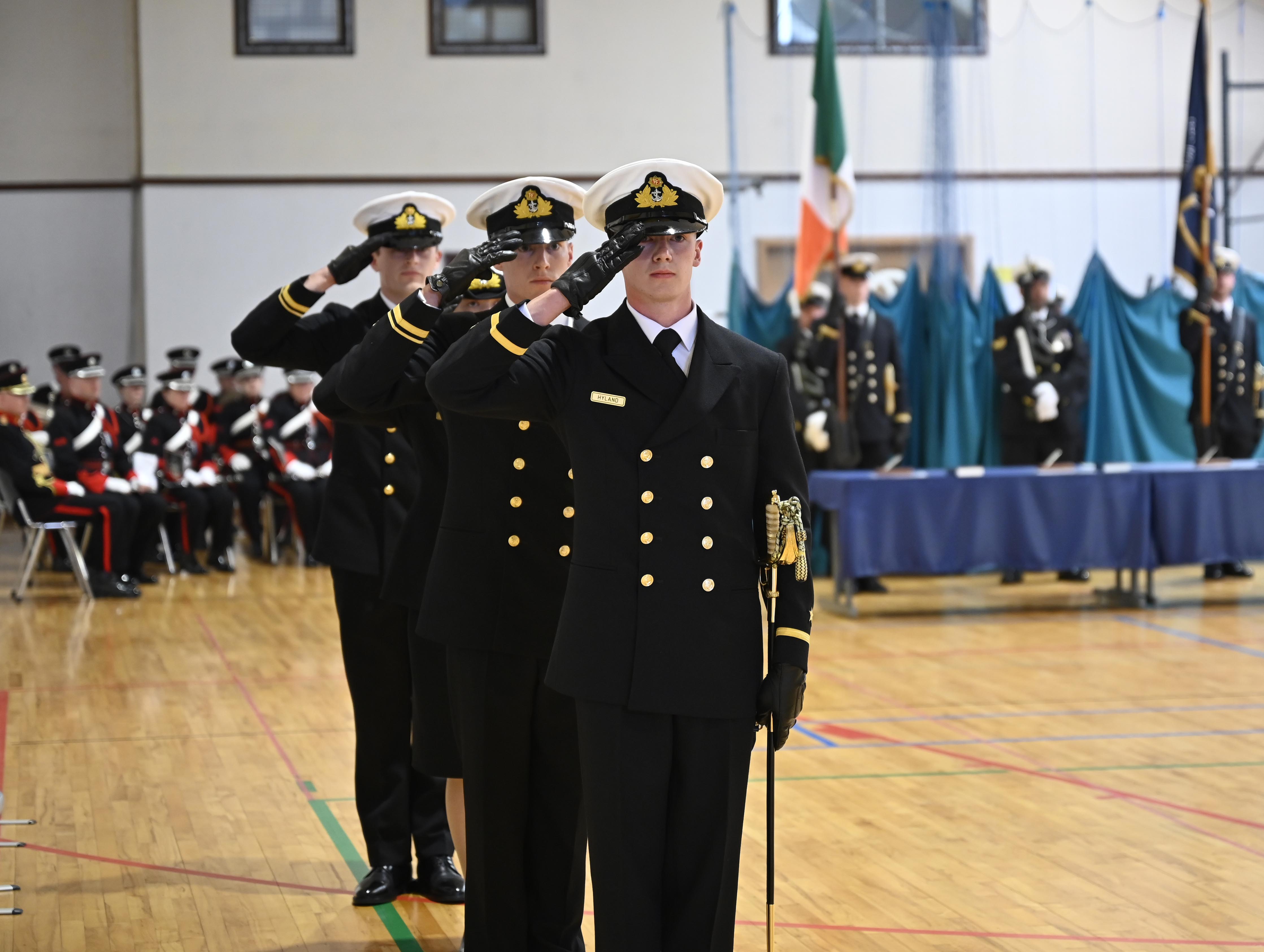 Naval Service Officer Commissioning Ceremony | Defence Forces